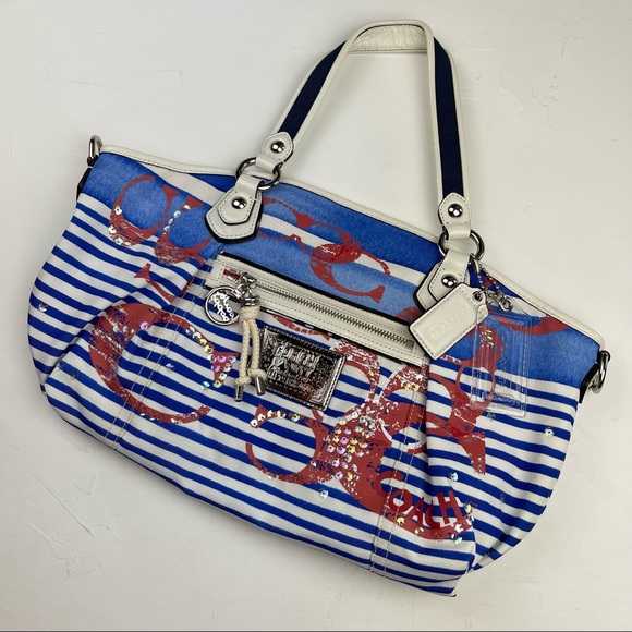 Coach | Bags | Coach Poppy Nautical Bag | Poshmark